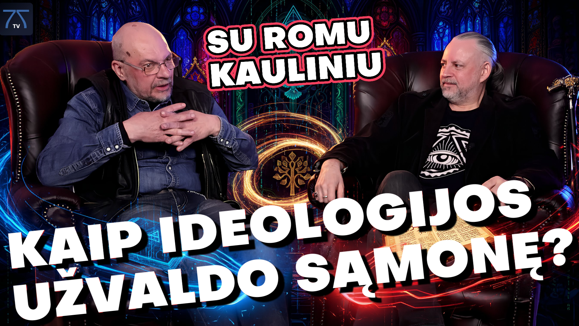 Romas Kaulinis laidoje „Triušio urvas“: nuo „vergų Biblijos“ iki ...